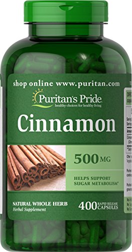 Puritan's Pride cinnamon supplement benefits