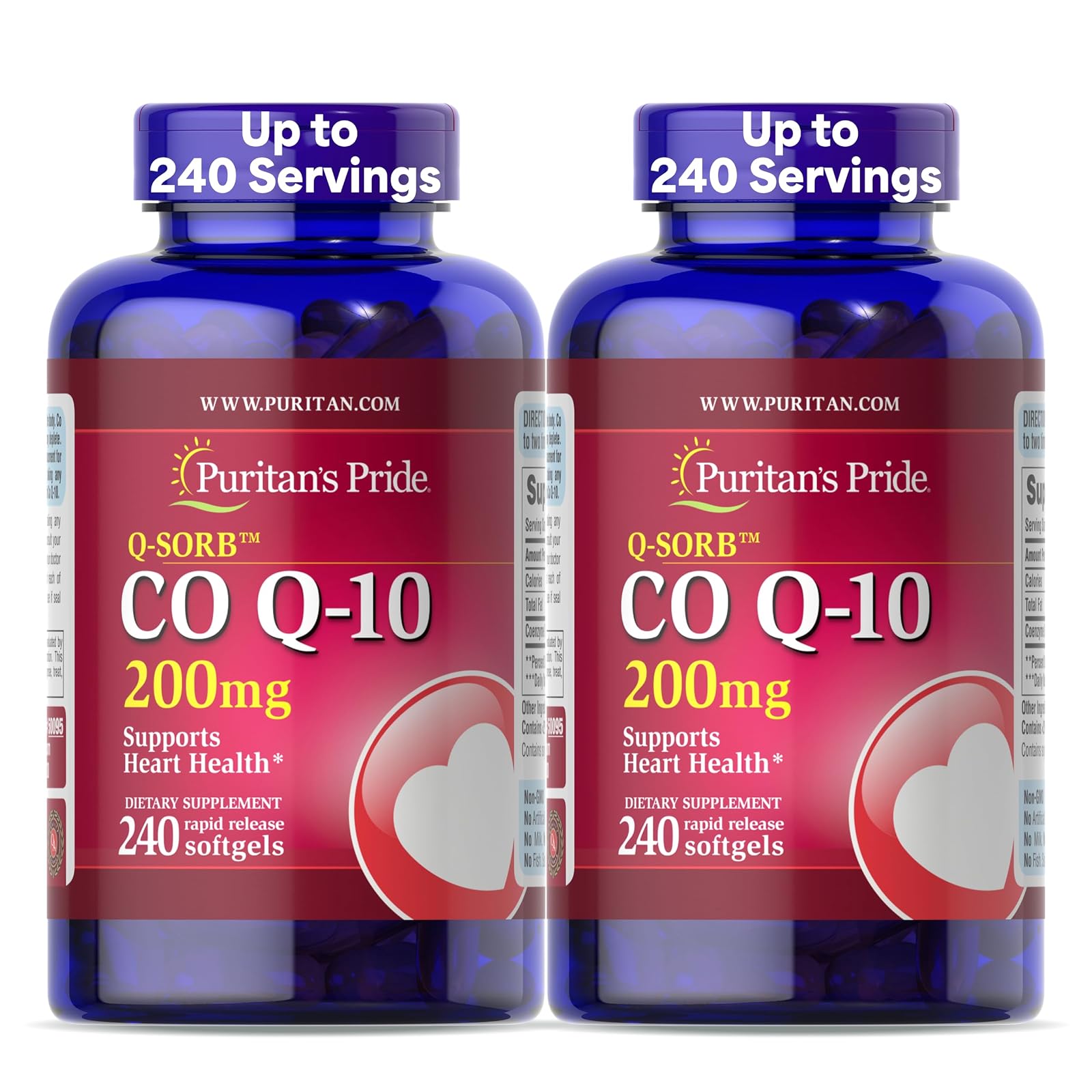 Puritan's Pride CoQ10 200 mg softgels