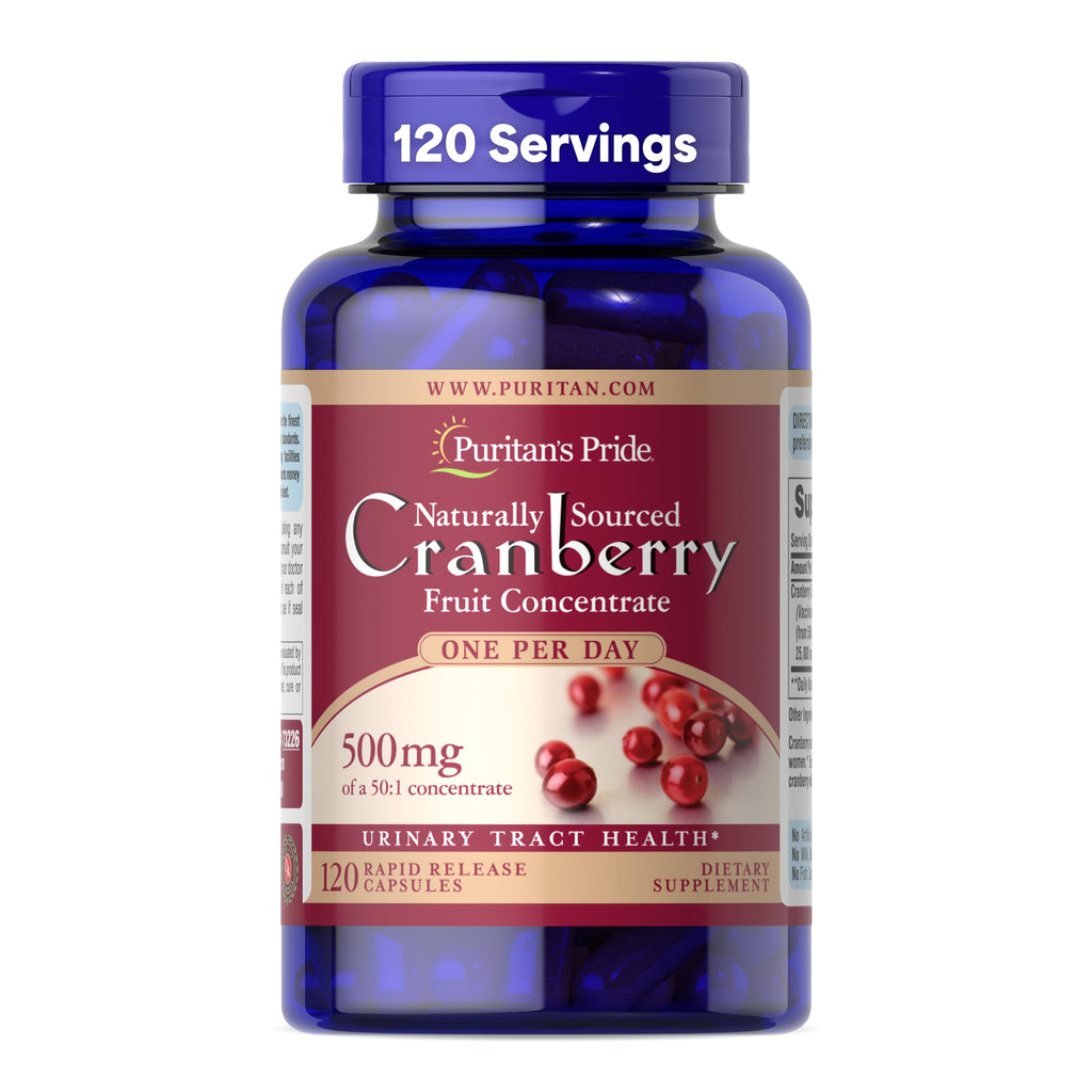 Puritan's Pride cranberry fruit concentrate