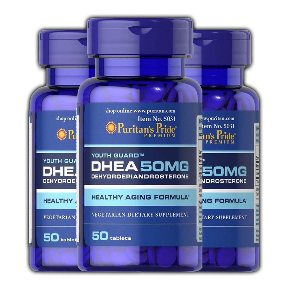 Puritan's Pride DHEA 50 MG tablets