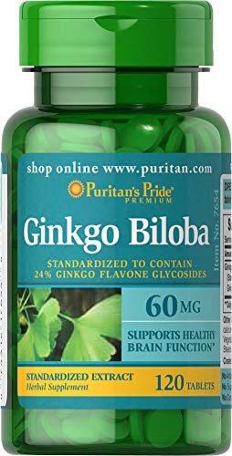 Puritan's Pride ginkgo biloba tablets