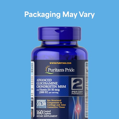 Puritan's Pride glucosamine capsules for mobility