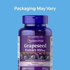 Puritan's Pride grape seed extract capsules