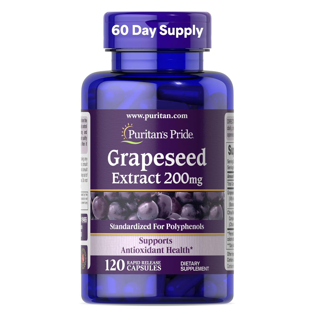 Puritan's Pride grapeseed extract benefits