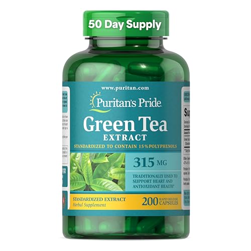 Puritan's Pride green tea extract capsules