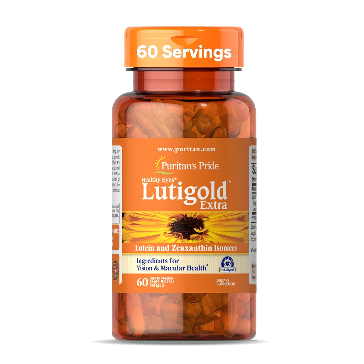 Puritan's Pride Healthy Eyes Lutigold softgels