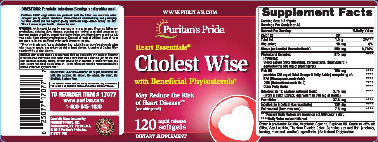 Puritan's Pride heart health support