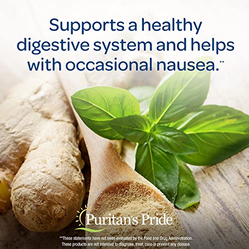 Puritan's Pride herbal ginger remedy
