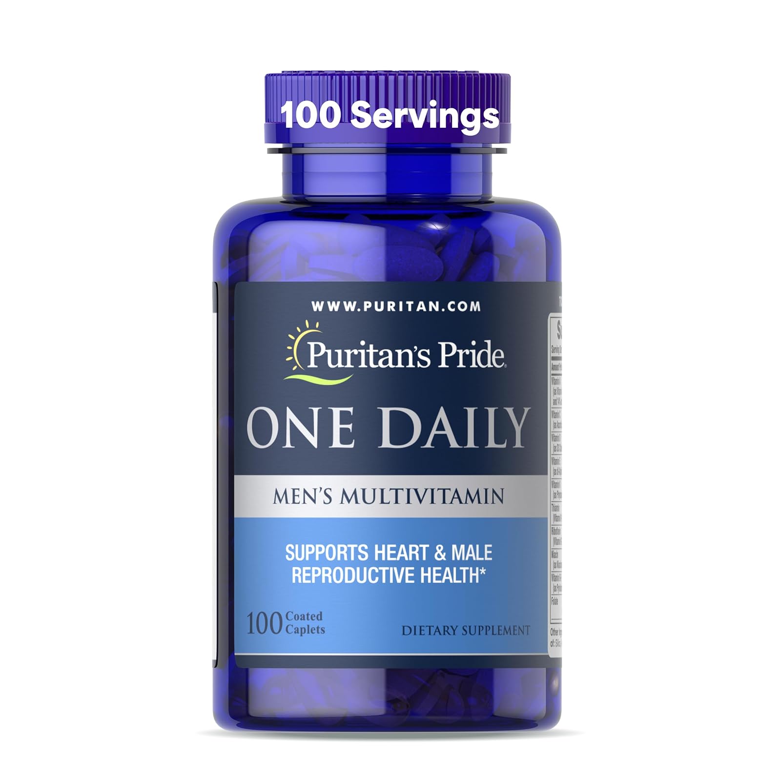 Puritan's Pride men's multivitamin tablets