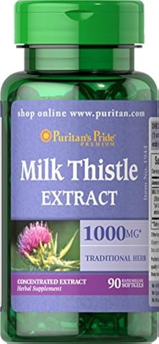 Puritan's Pride milk thistle benefits