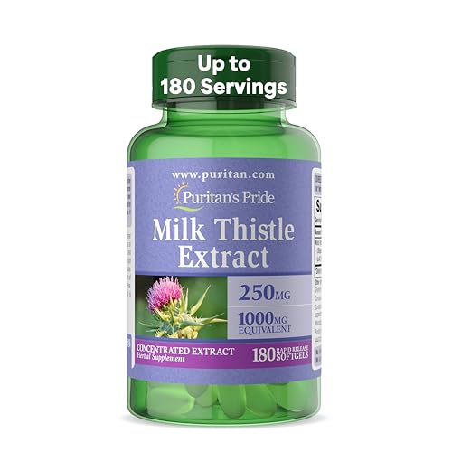 Puritan's Pride milk thistle supplement