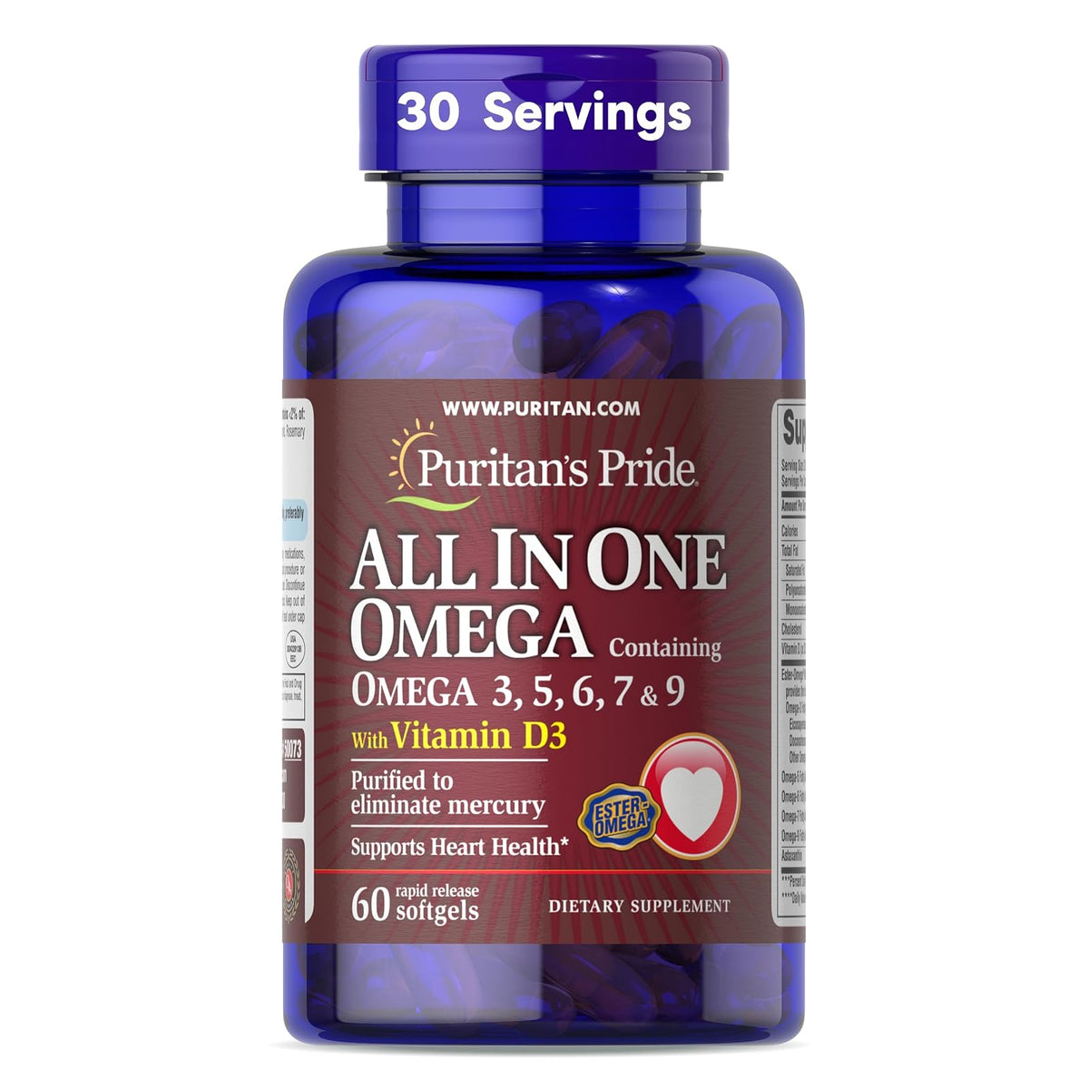 Puritan's Pride multivitamins for overall health