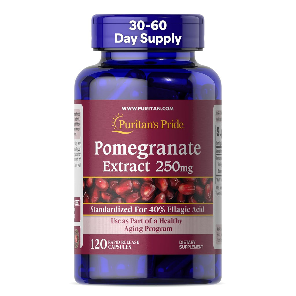 Puritan's Pride pomegranate extract capsules