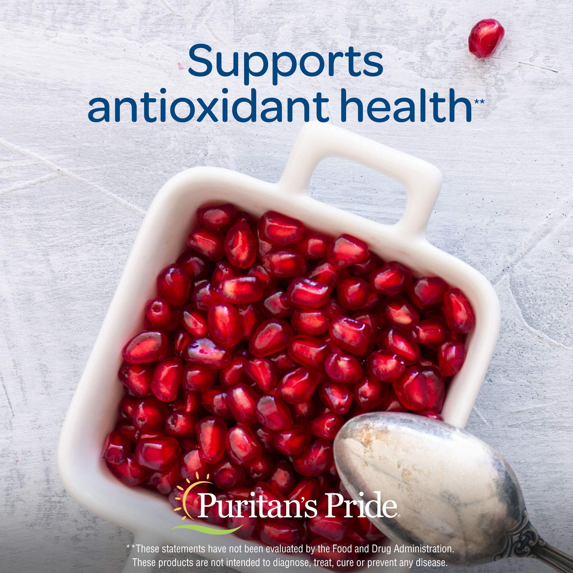 Puritan's Pride pomegranate supplement benefits