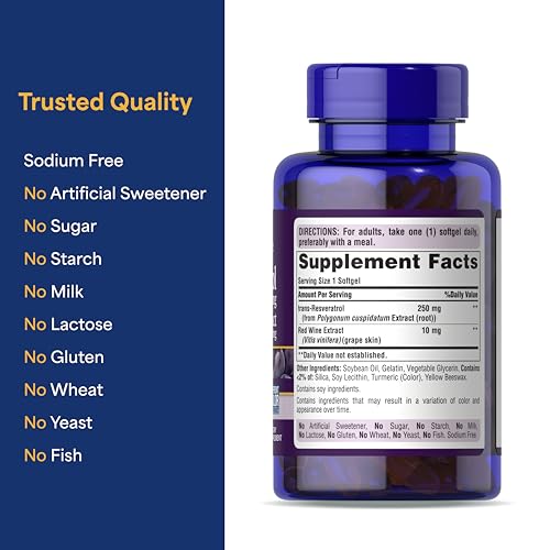 Puritan's Pride resveratrol for energy