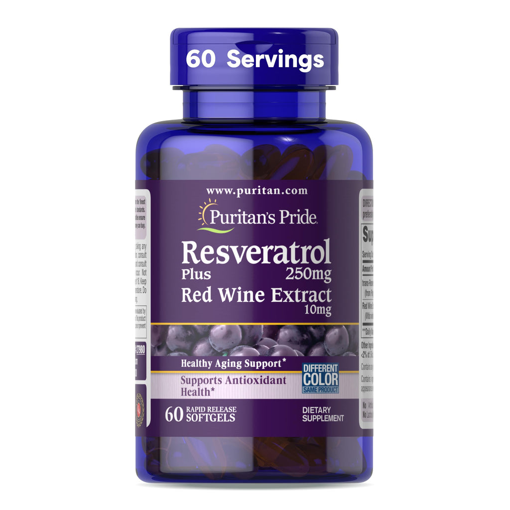 Puritan's Pride resveratrol immune support