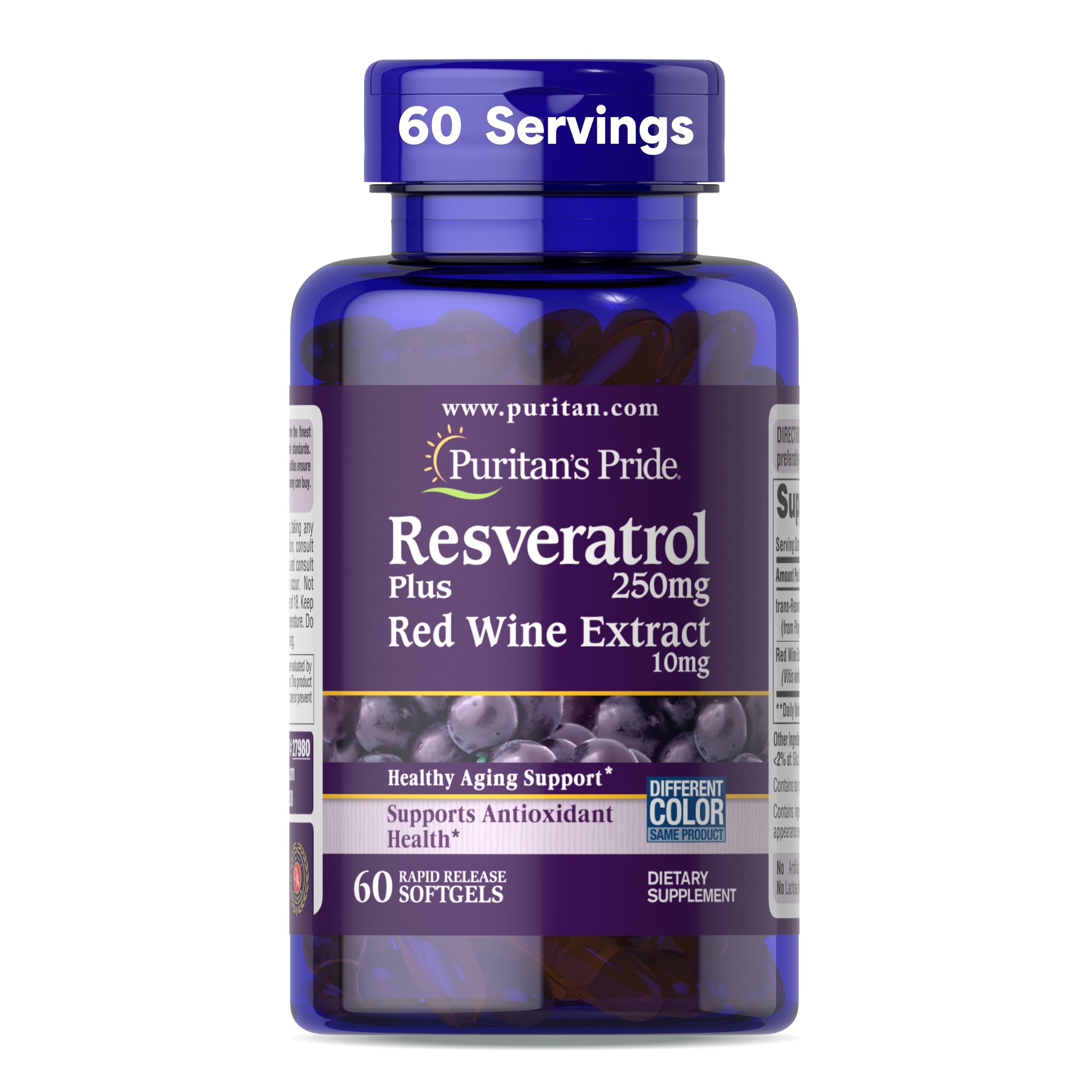 Puritan's Pride resveratrol immune support