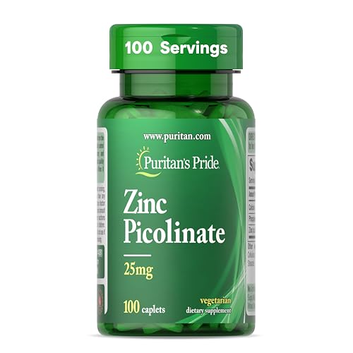 Puritan's Pride Zinc Picolinate tablets