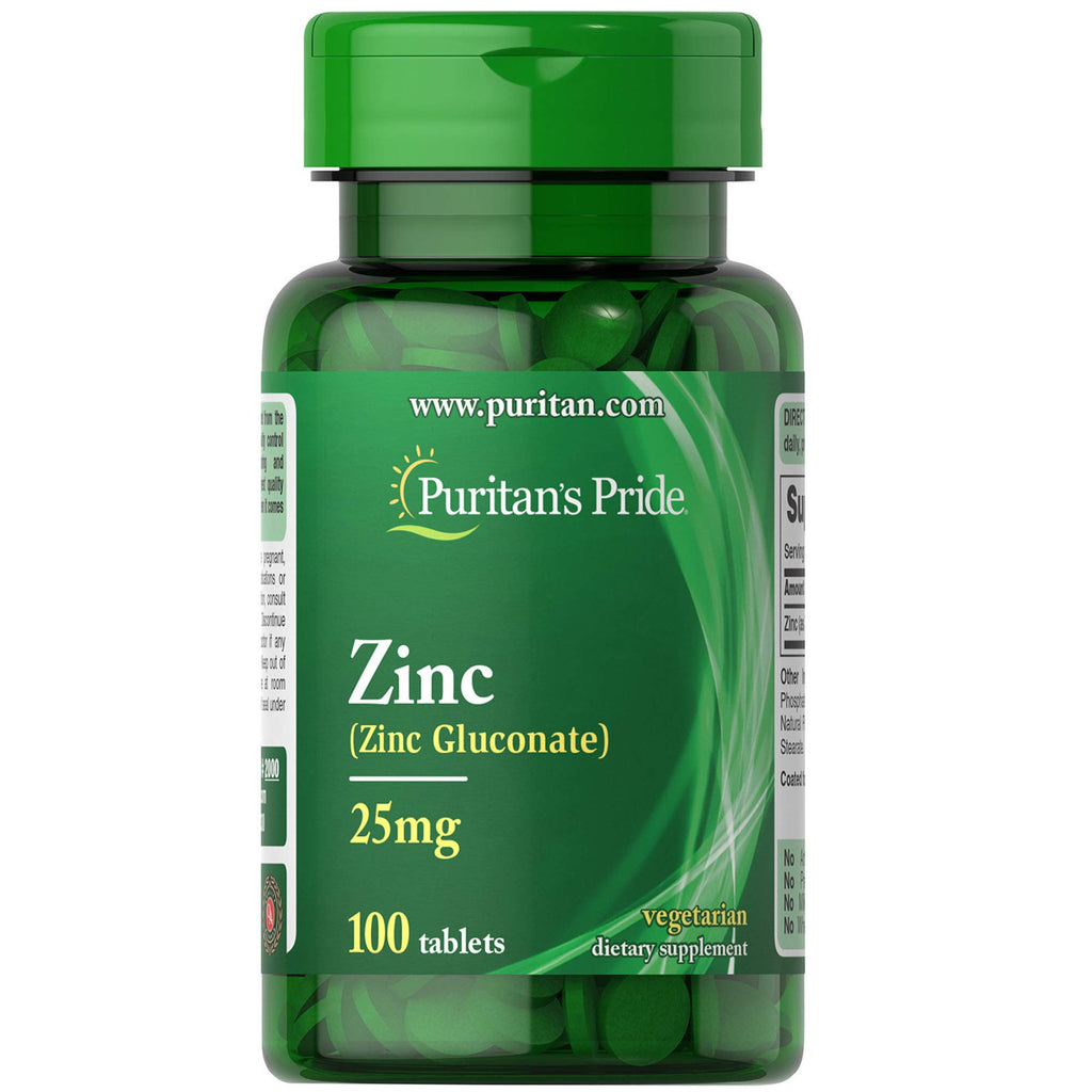 Puritan's Pride zinc supplement benefits