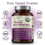 Purity Labs Resveratrol for healthy aging
