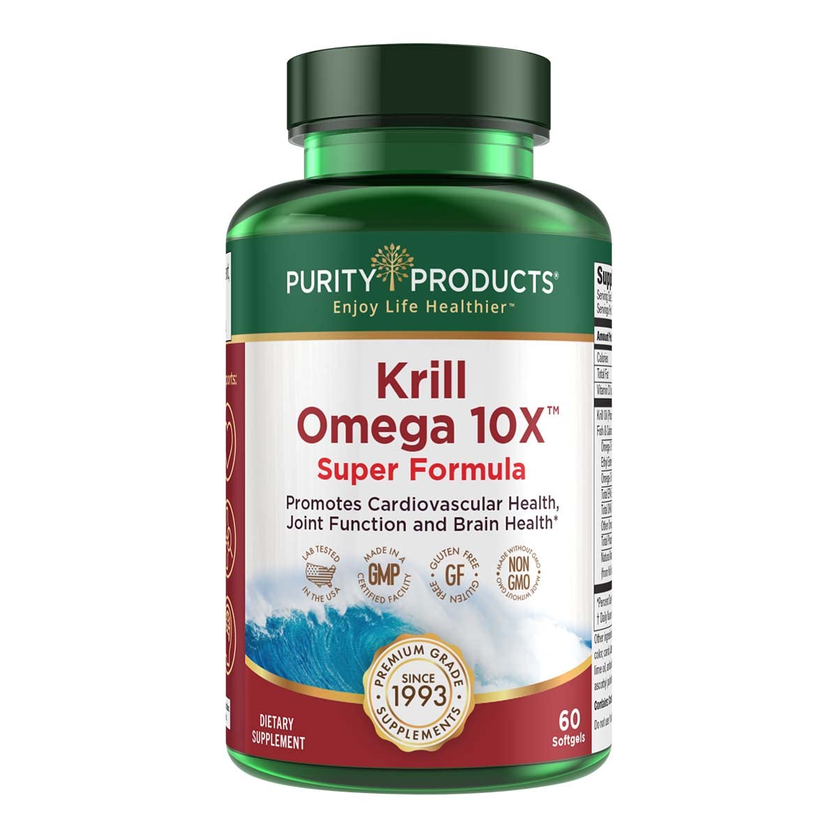 Purity Products Krill Omega-3 softgels