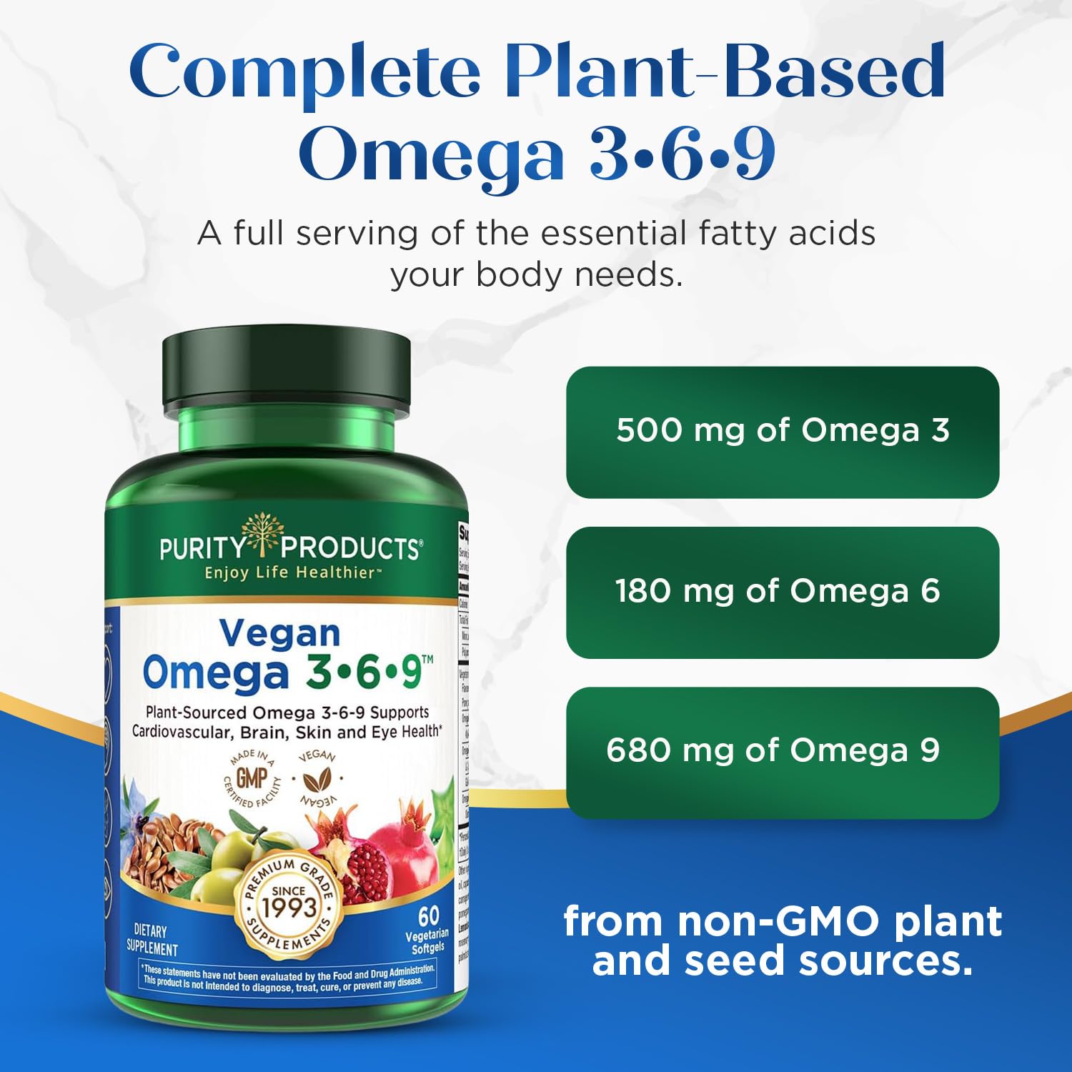 Purity Products omega 3-6-9 benefits