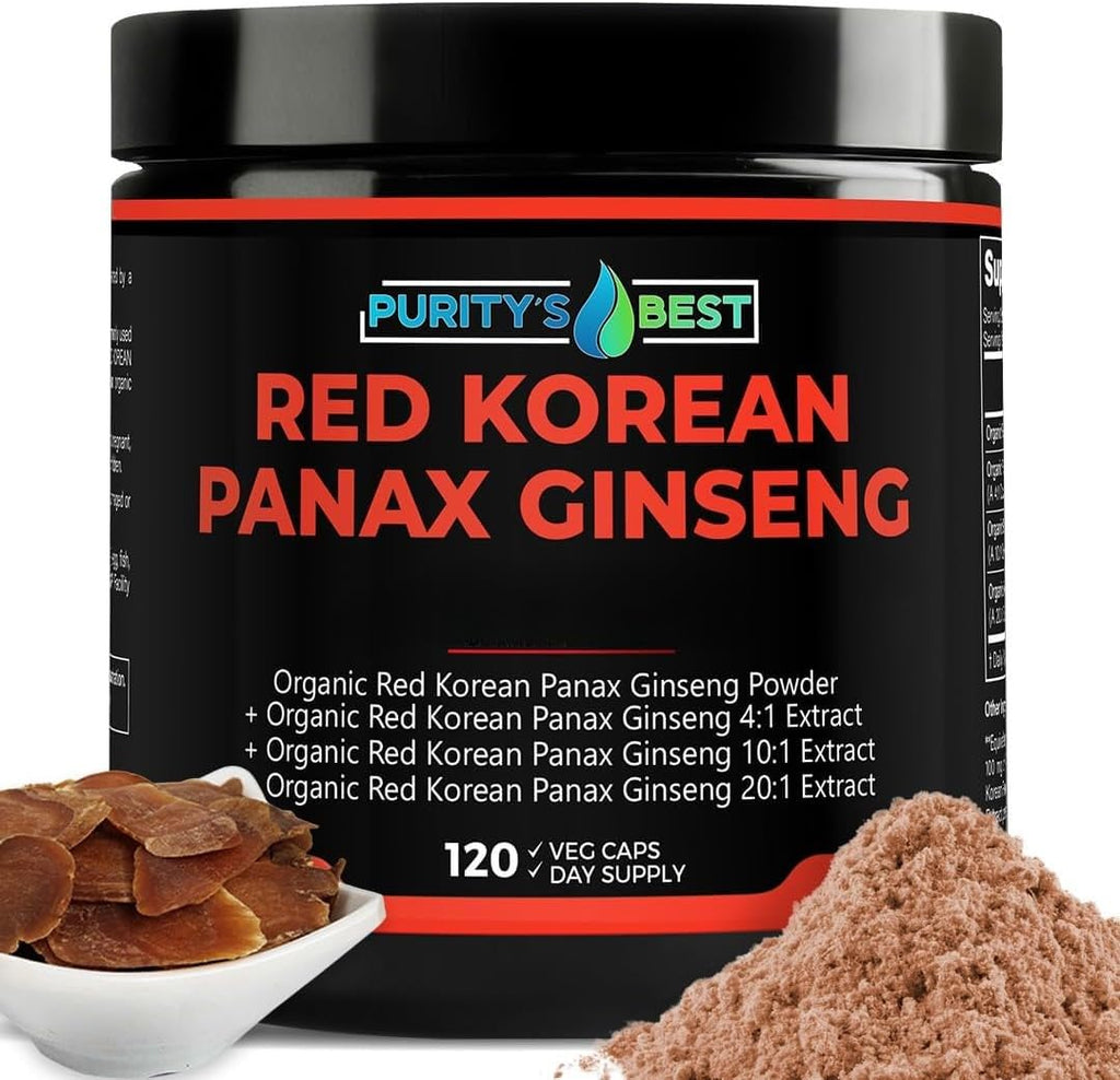 Purity's Best Red Korean Ginseng benefits