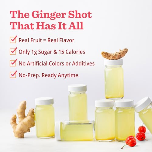 PuriVibe ginger shots for everyday wellness