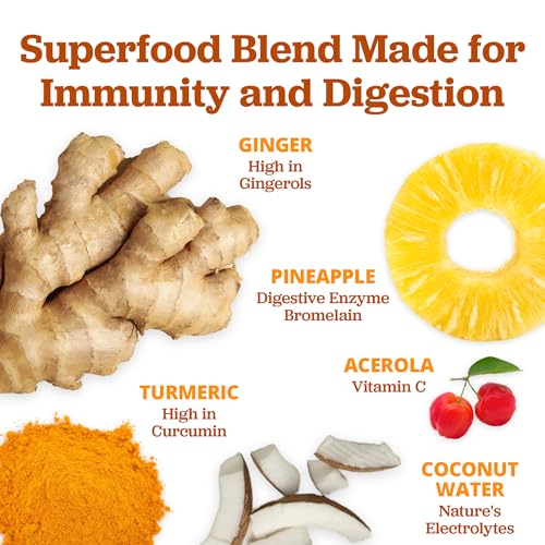 PuriVibe ginger shots for vitality