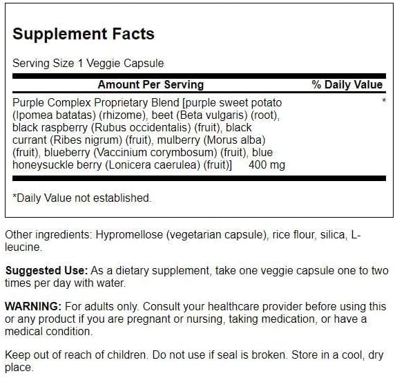 purple antioxidants multivitamin for women
