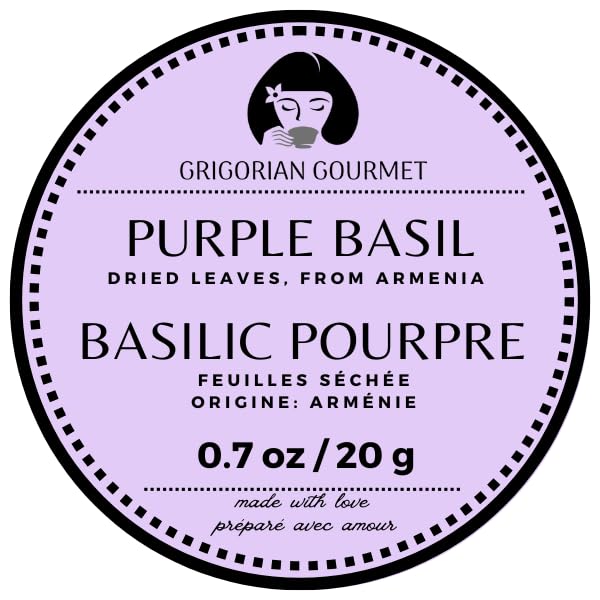 purple basil for enhancing dishes