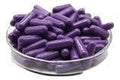 purple empty gelatin capsules for vitamins