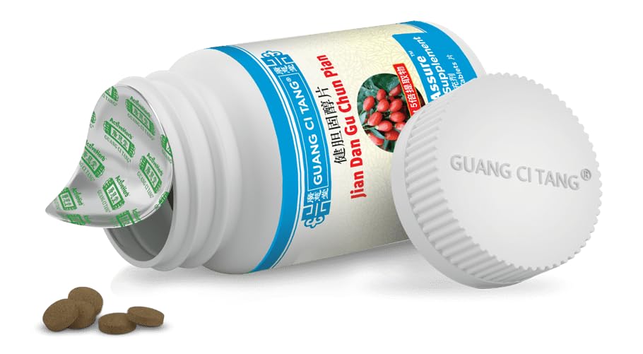 Purple pill container for ginseng