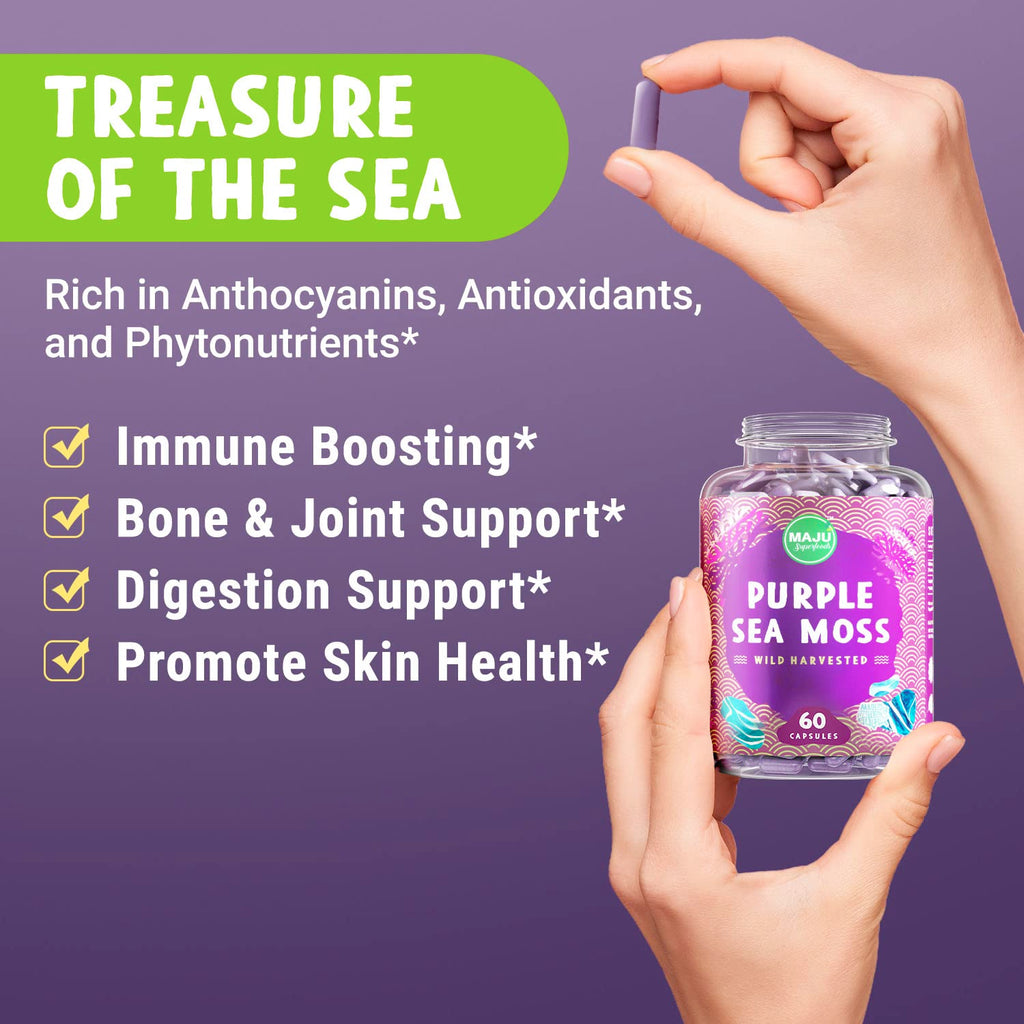 purple sea moss for overall wellness