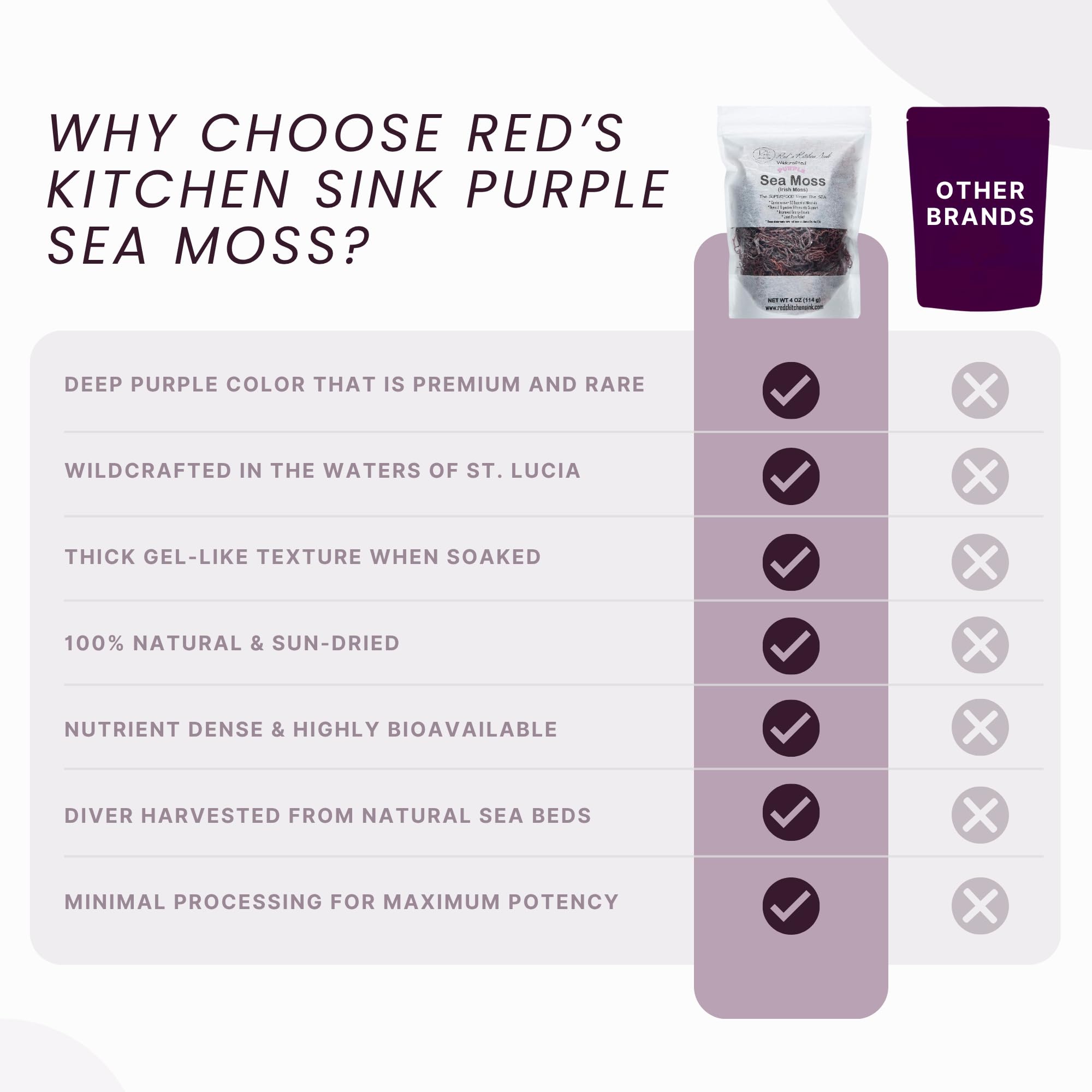 purple sea moss for skin care