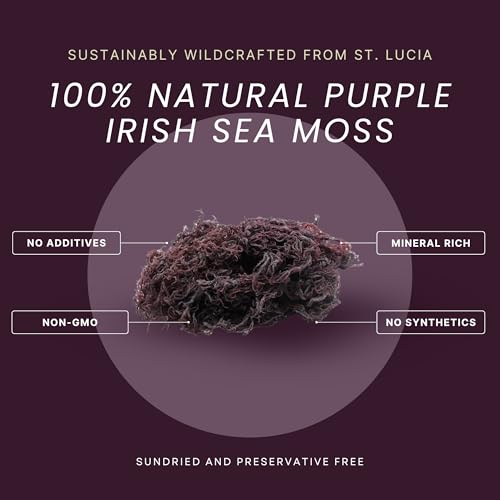 purple sea moss for vegan diets