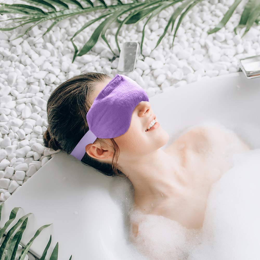purple sleep mask for peaceful nights