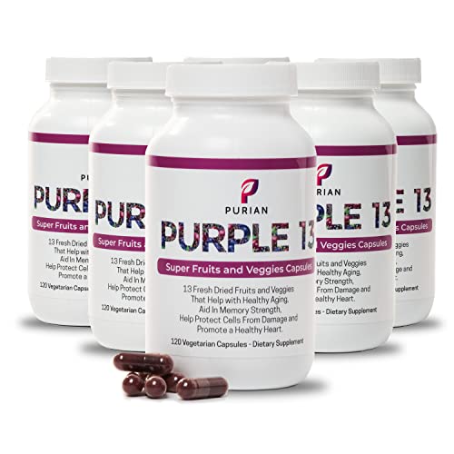 Purple SuperFood capsules for heart health