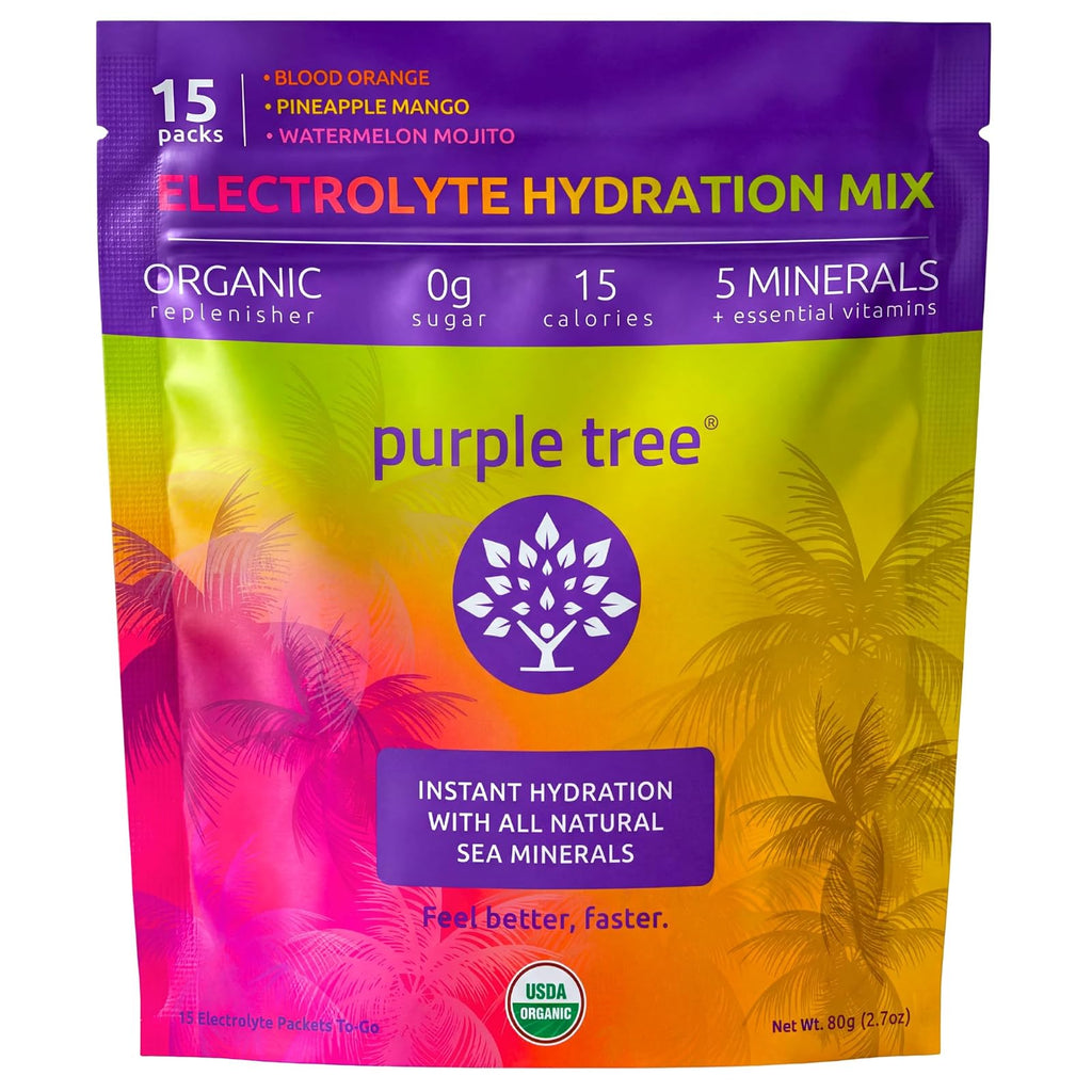 Purple Tree electrolyte hydration packets