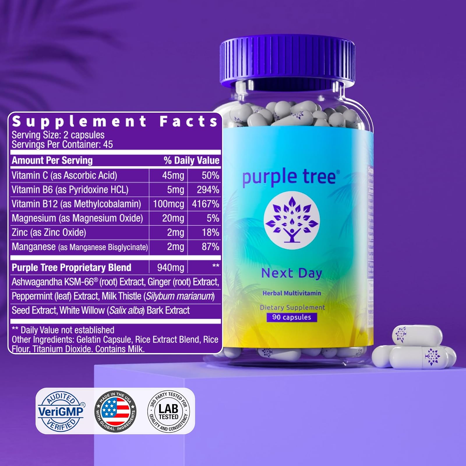 purple tree whole food multivitamin benefits