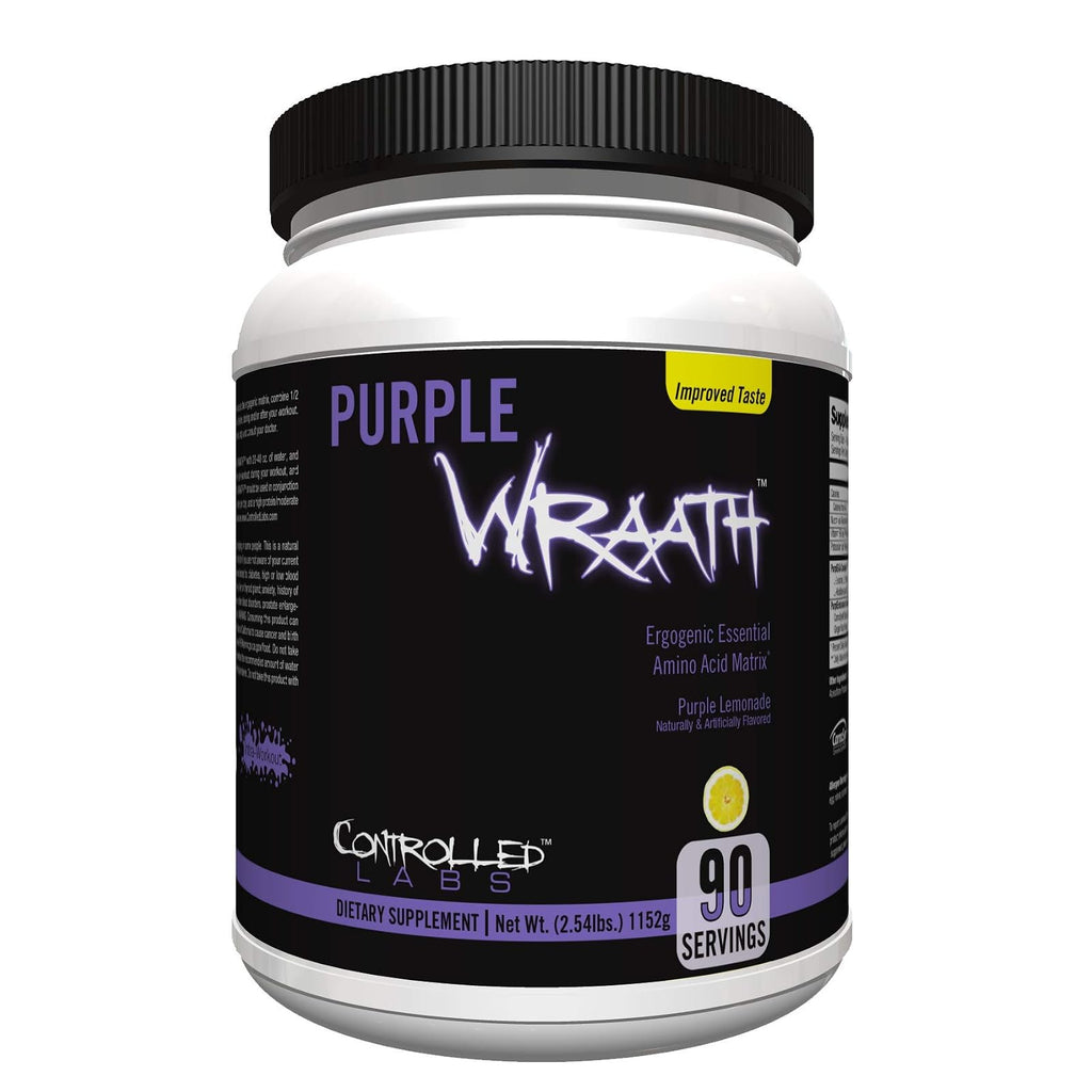Purple Wraath BCAA amino acid supplement