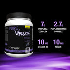 Purple Wraath energy boost during workouts