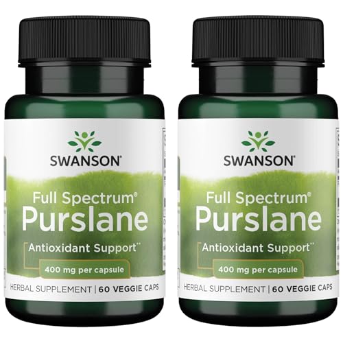 Purslane 400mg health supplement benefits
