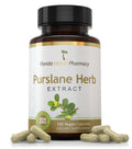 Purslane herb extract capsules for wellness