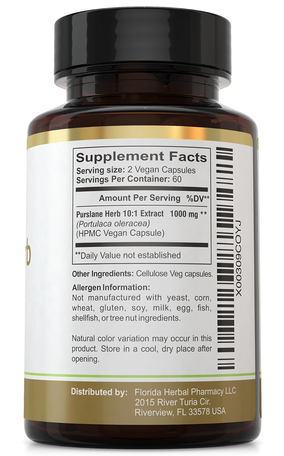 Purslane herb extract for wellness