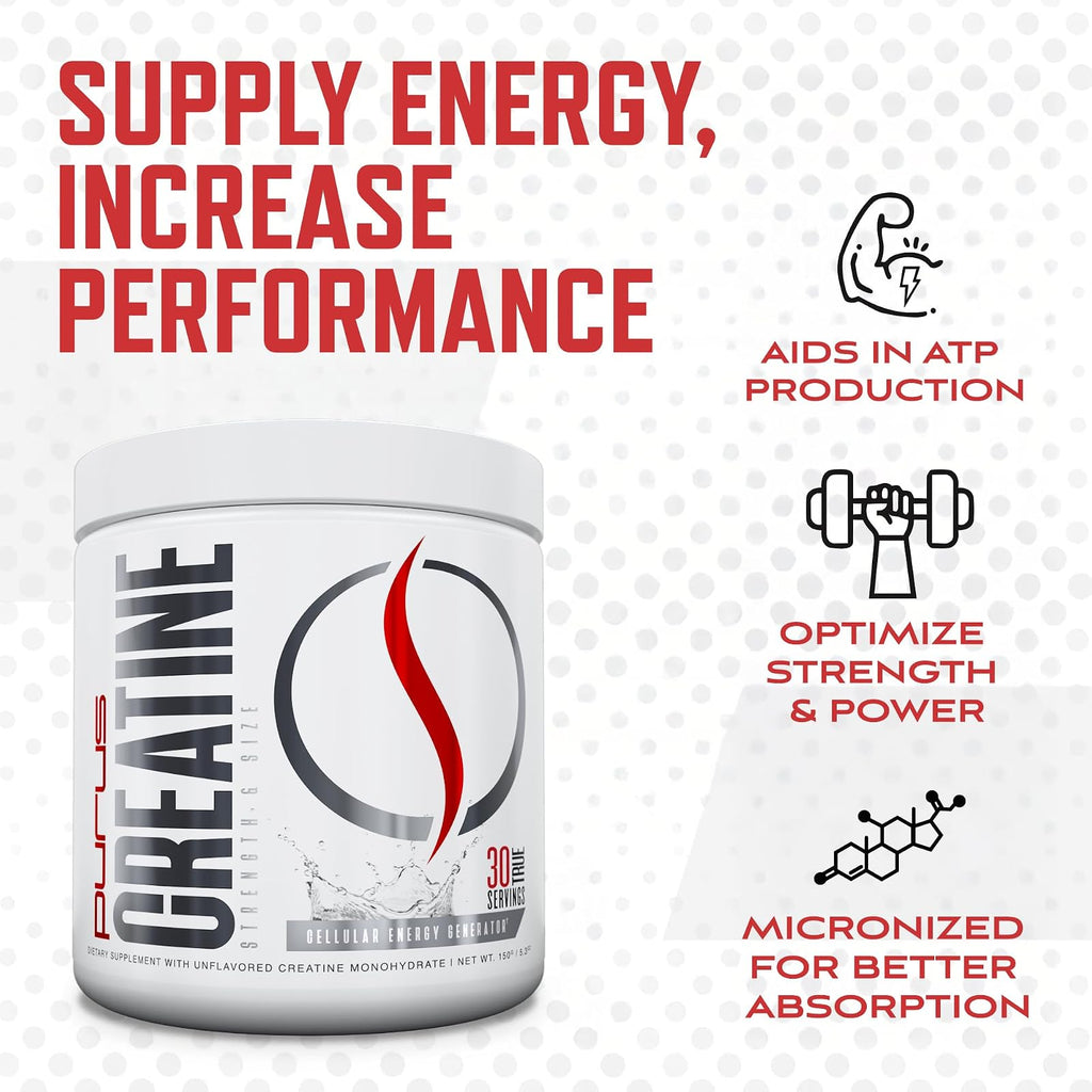 Purus Labs creatine for strength training