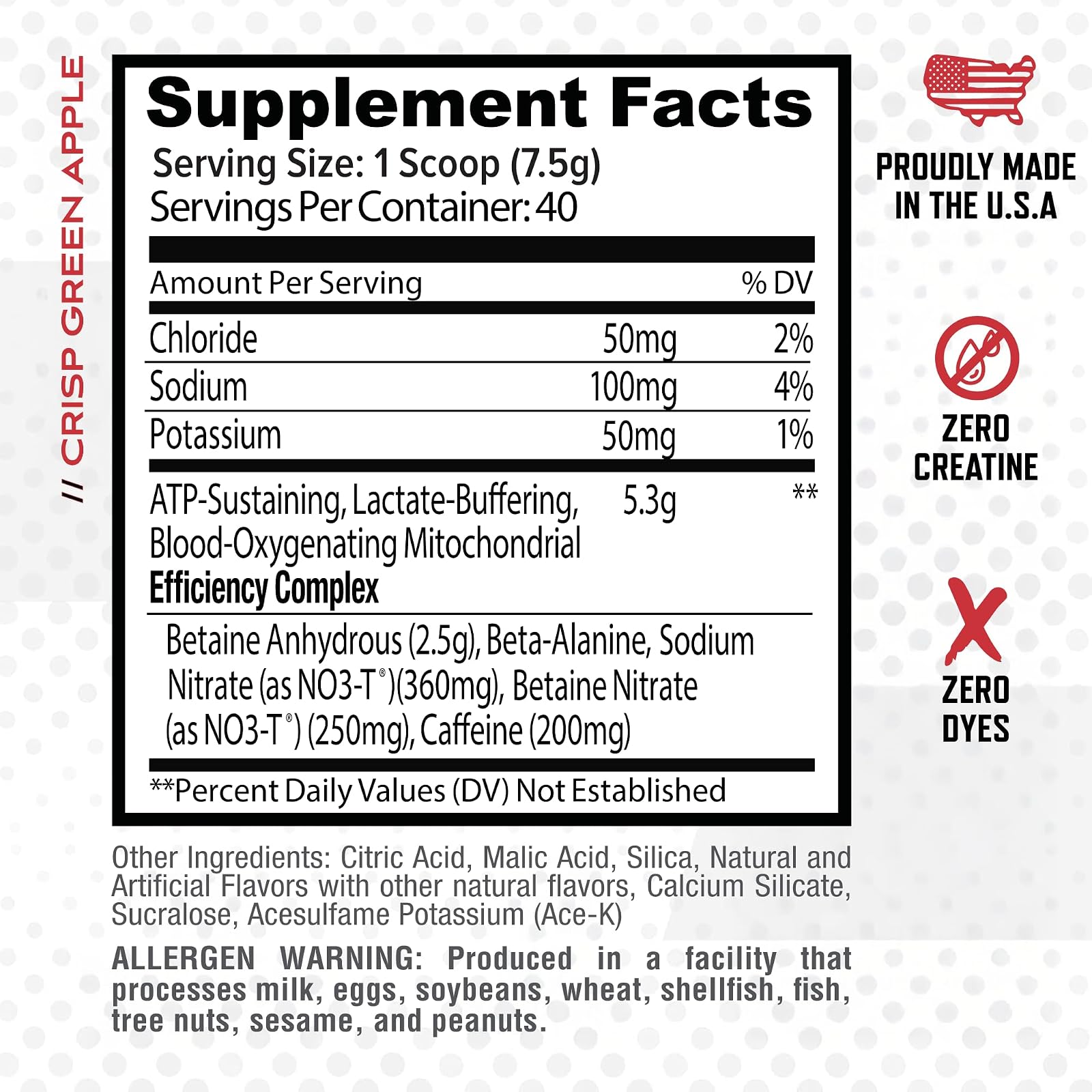 Purus Labs pre-workout powder for endurance