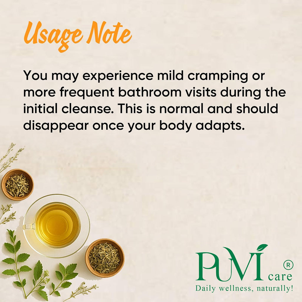 Puvi Care herbal tea for wellness