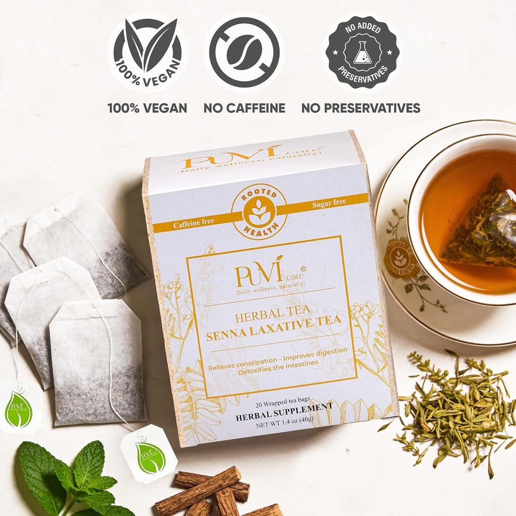 Puvi Care senna tea bags