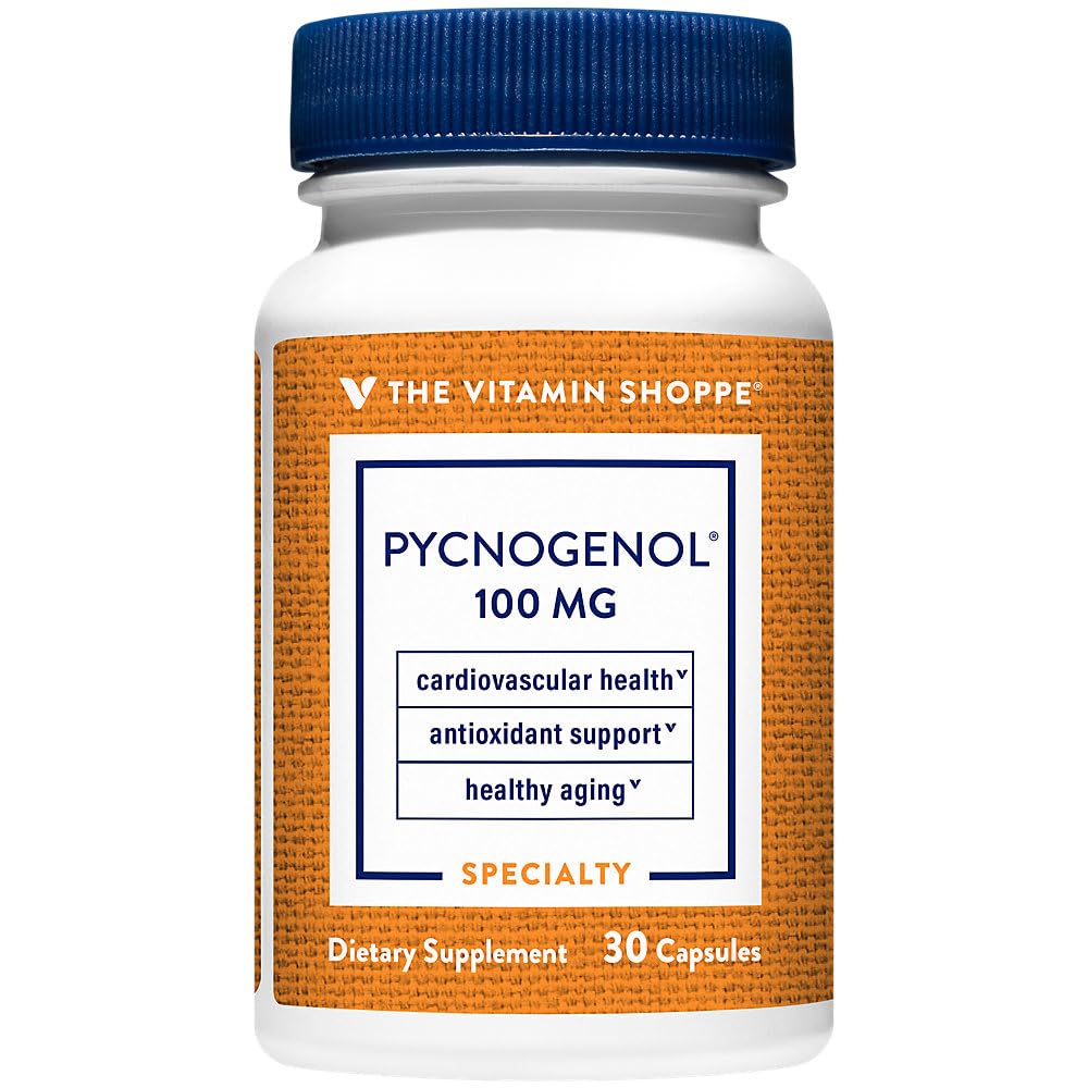 Pycnogenol 100 mg antioxidant capsules